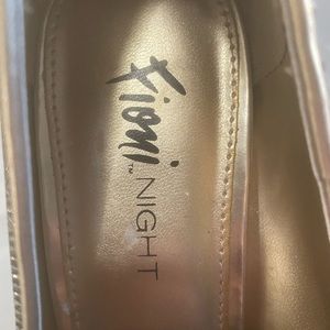 FIONI Clothing | Shoes | Silver Rhinestone Heels Fioni Night | Poshmark